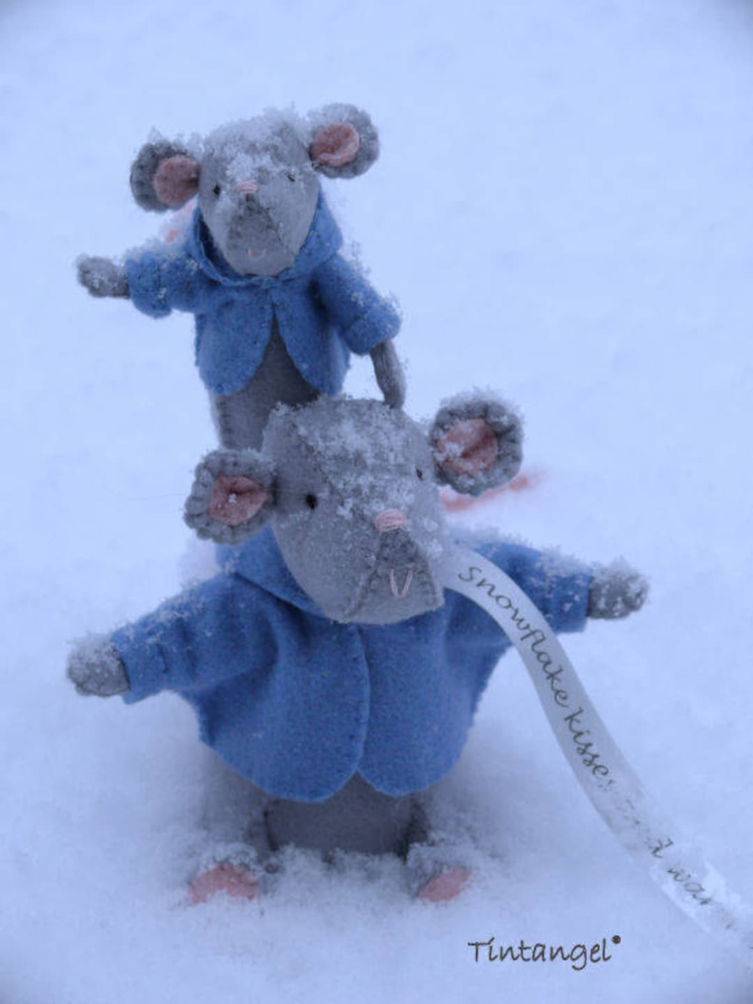 Snowflake Kisses and Warm Winter Wishes - PDF Pattern - Instand ...