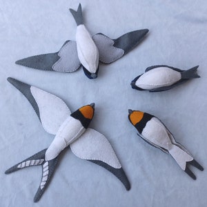 House Swallow and Barn Swallow Pattern - PDF Sewing Pattern. - Etsy