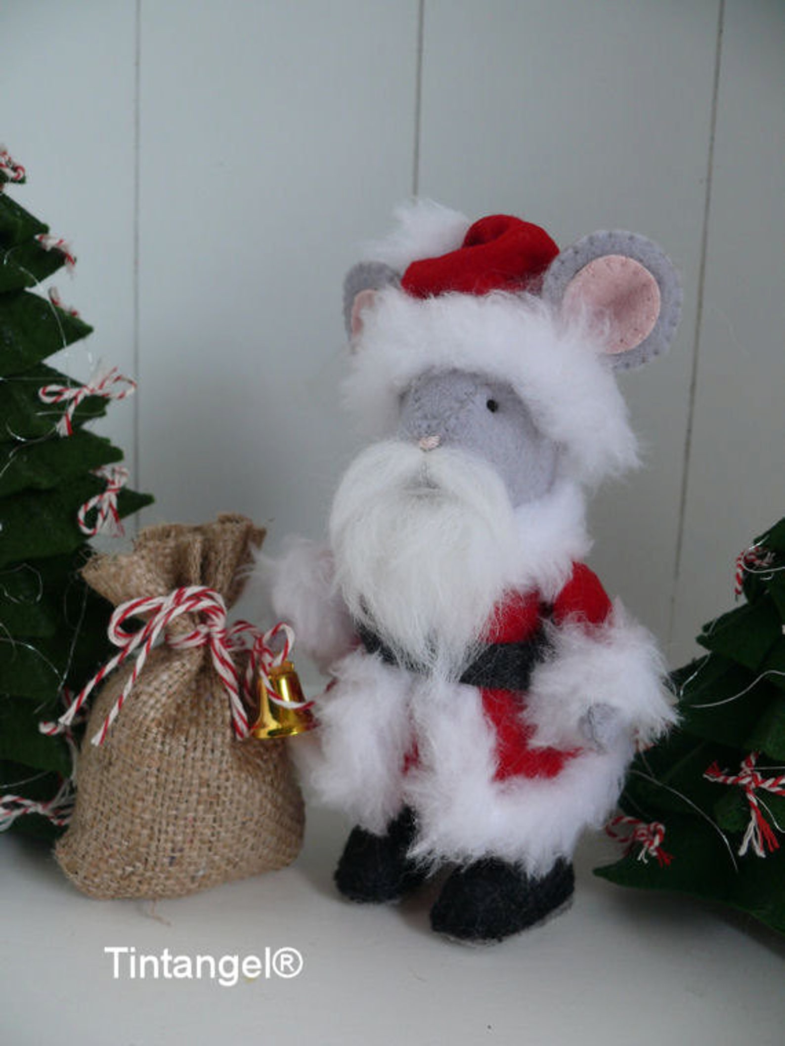 Santa Mouse the Santa for the Family of Mice Meadows PDF - Etsy Israel