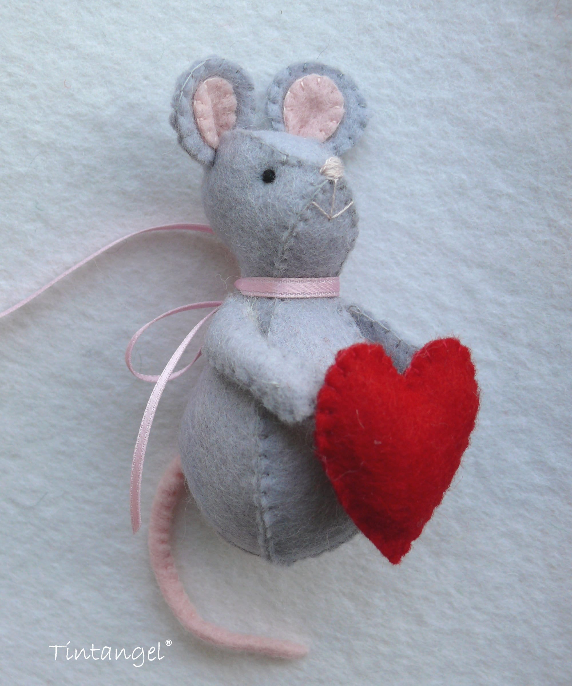 Pocket Mouse Sewing Pattern - PDF - Hand Sewing - Small Gift -instant ...
