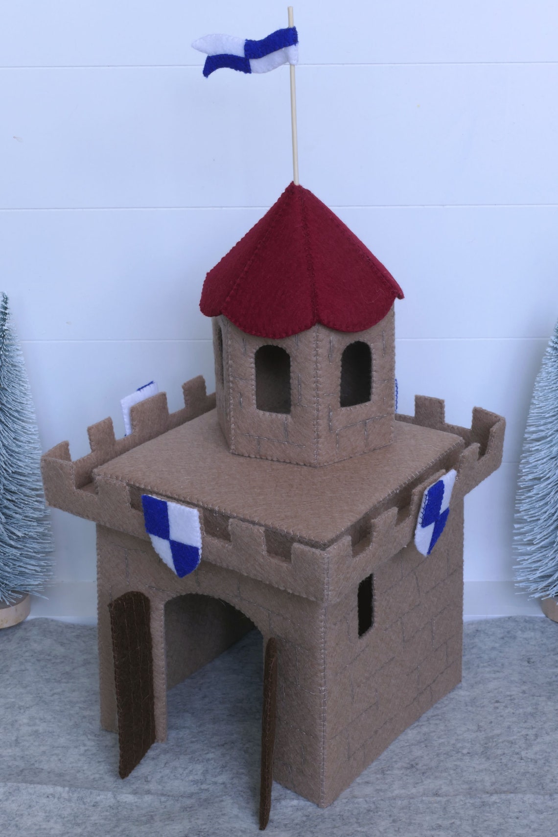 Complete Castle Series PDF Felt Patterns Instant Download | Etsy