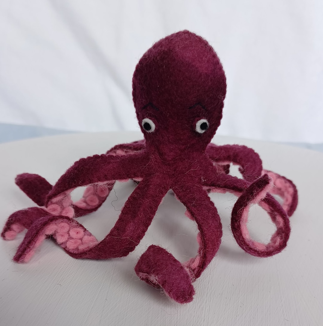 Octopus - PDF Pattern - Instant Download - Felt Pattern - Sewing ...