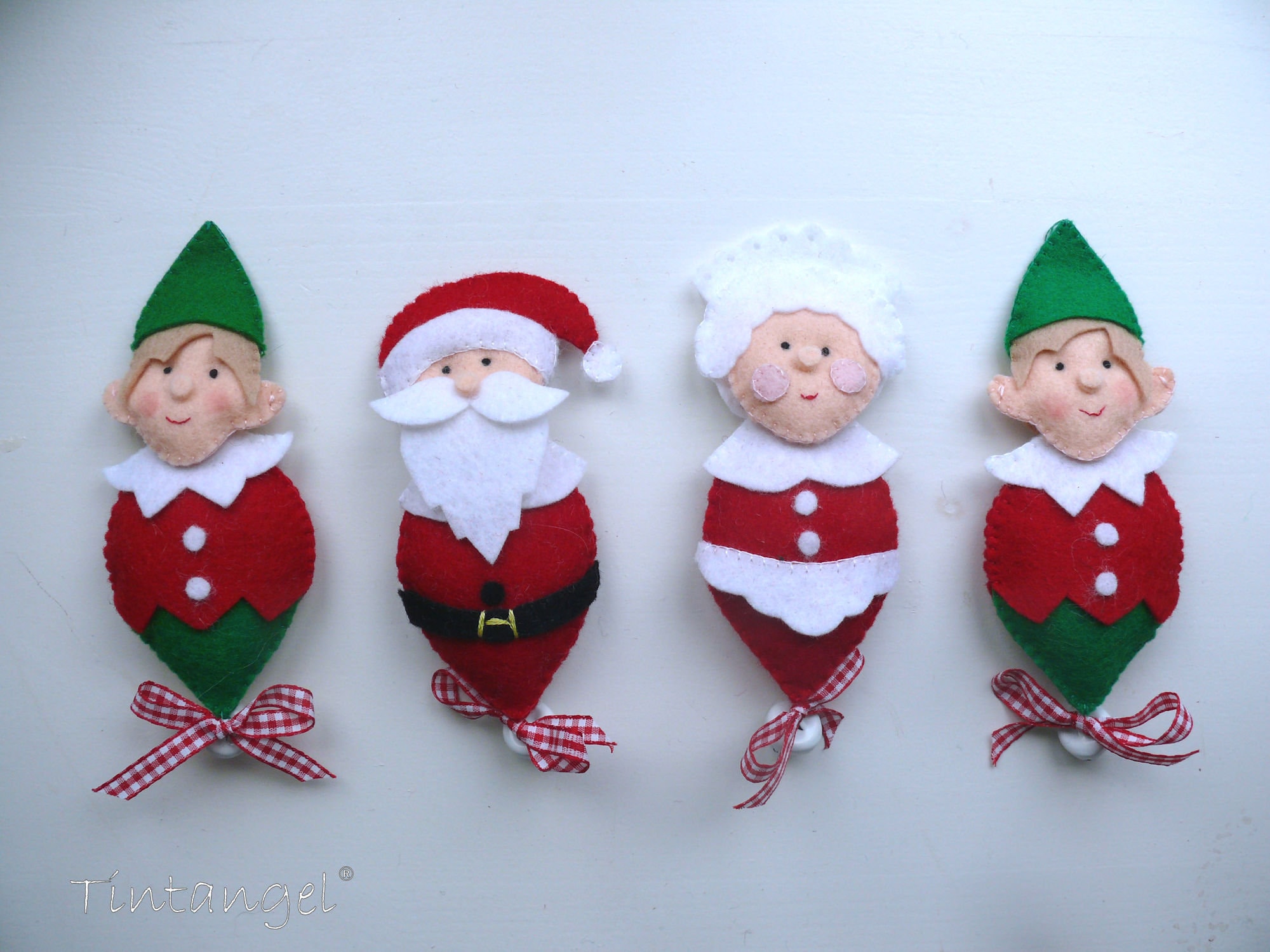 Santa's Elves PDF Felt Pattern Instant Download | Etsy