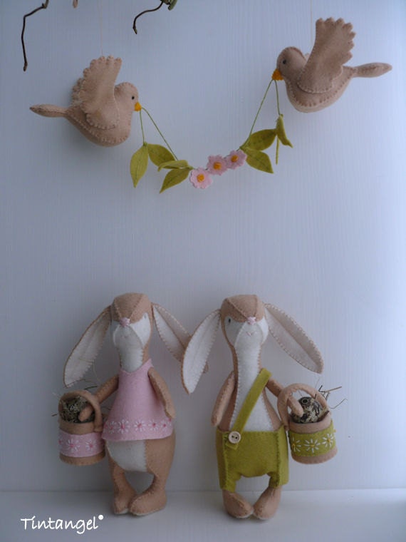 Spring Birds PDF Pattern Instant Download - Etsy