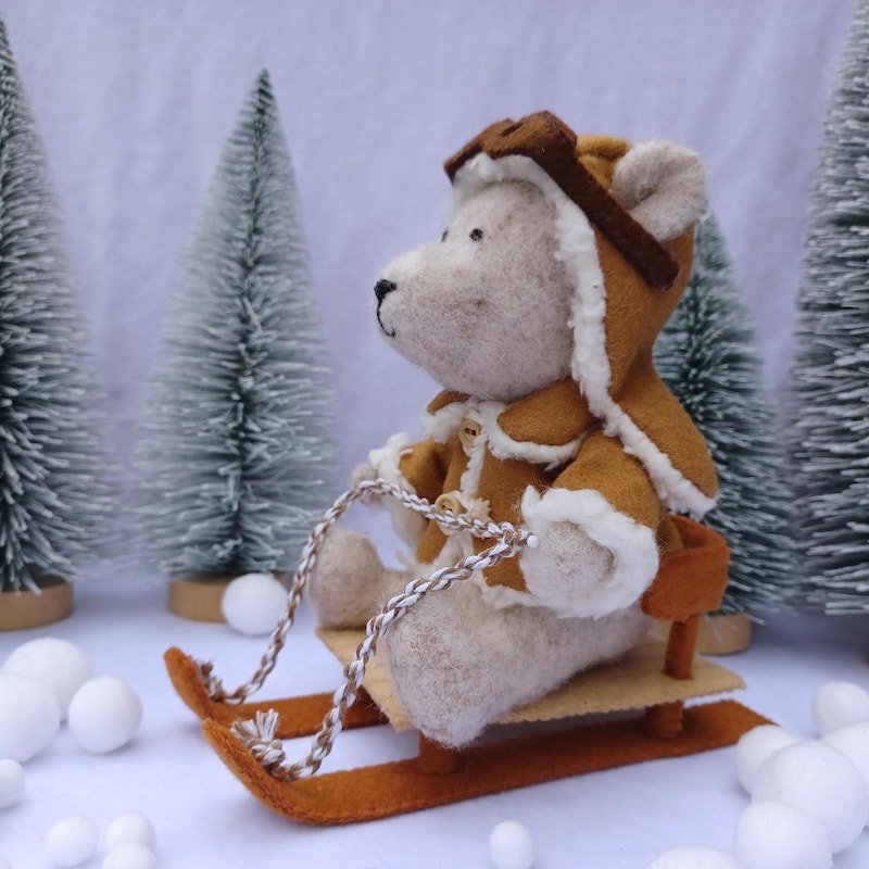 Wool Felt Bear Patterns - Etsy