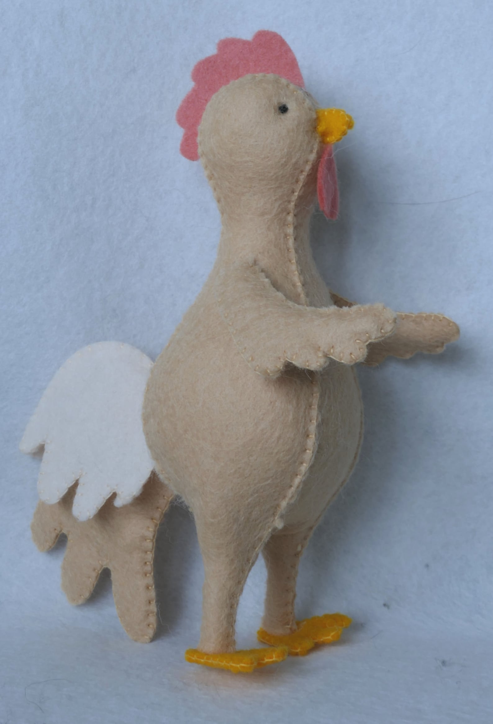 Rooster and Hen PDF Felt Pattern Instant Download - Etsy
