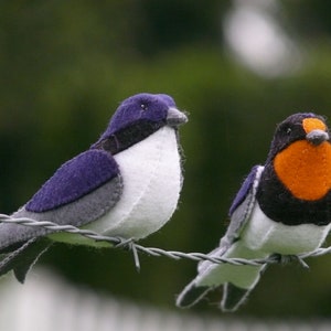 Felt Swallow Sewing Pattern – House & Barn Swallows (PDF Pattern) - Etsy