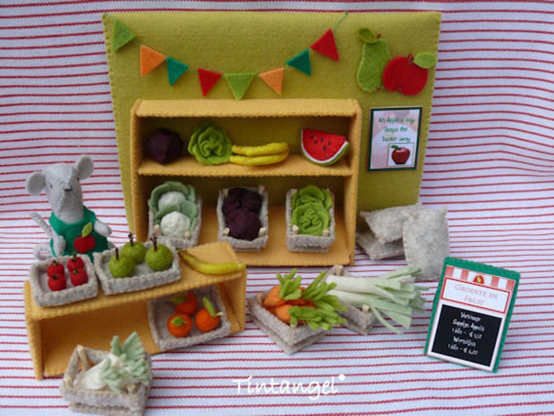 Fruit and Vegetable Shop - PDF Pattern - Instant Download - Etsy
