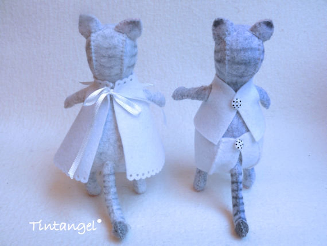 Dress to Impress Cat PDF Felt Pattern Instant Download - Etsy