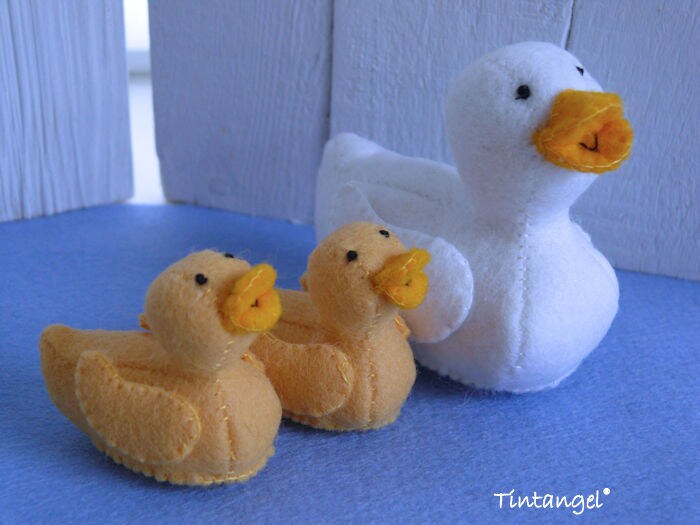 Darling Ducklings PDF Felt Pattern Instant Download - Etsy