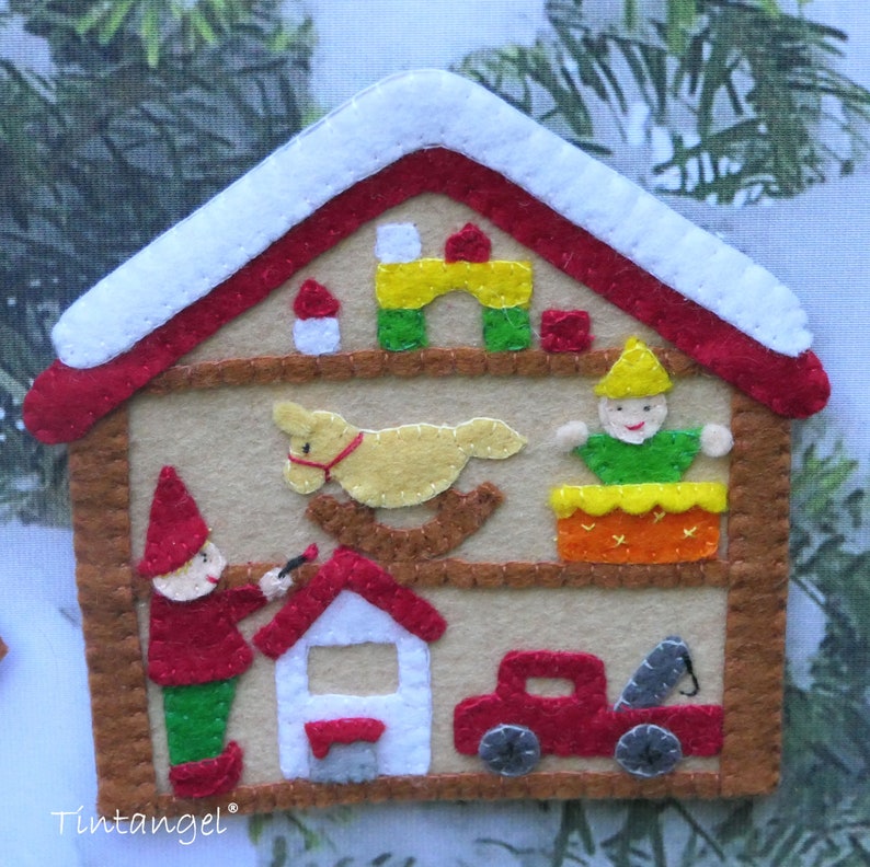 Santas Workshop Christmas Sew-along Part 2 PDF Pattern | Etsy