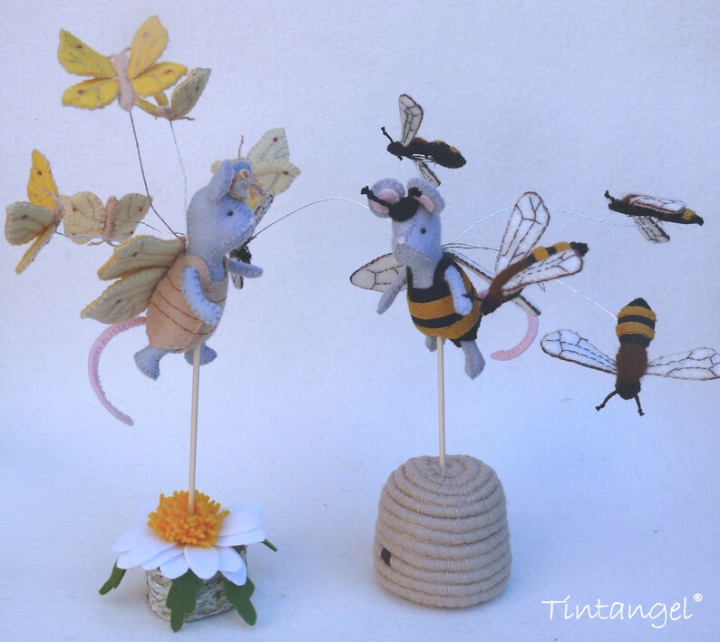 Bee-Mouse PDF pattern Instant download | Etsy