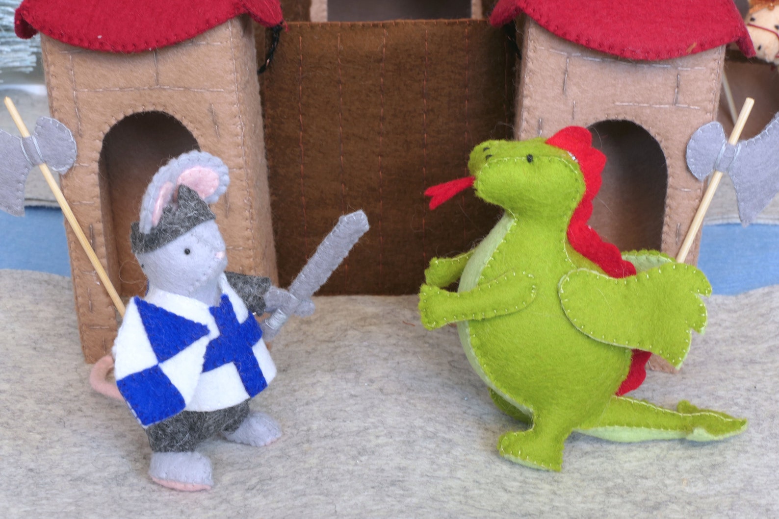 Complete Castle Series PDF Felt Patterns Instant Download | Etsy