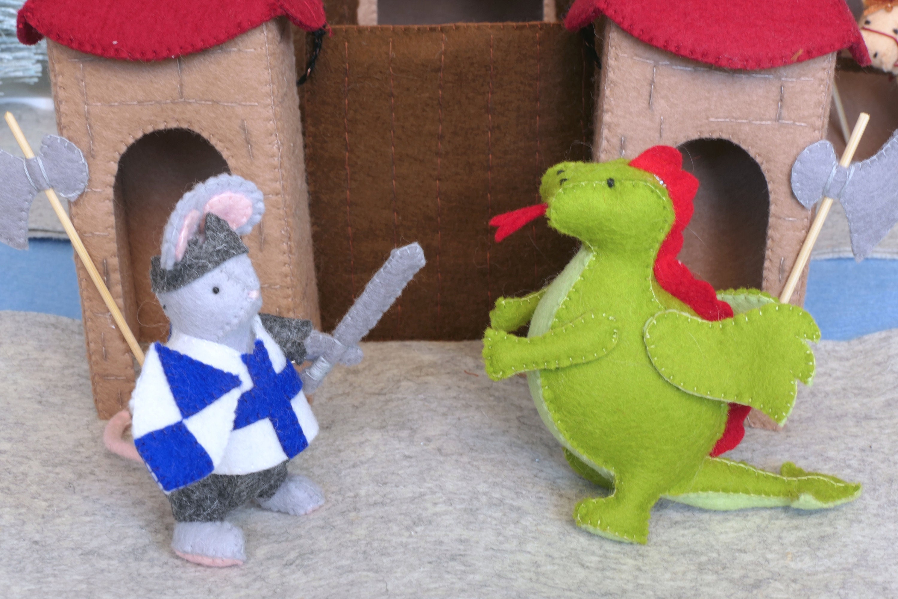 Complete Castle Series PDF Felt Patterns Instant Download | Etsy