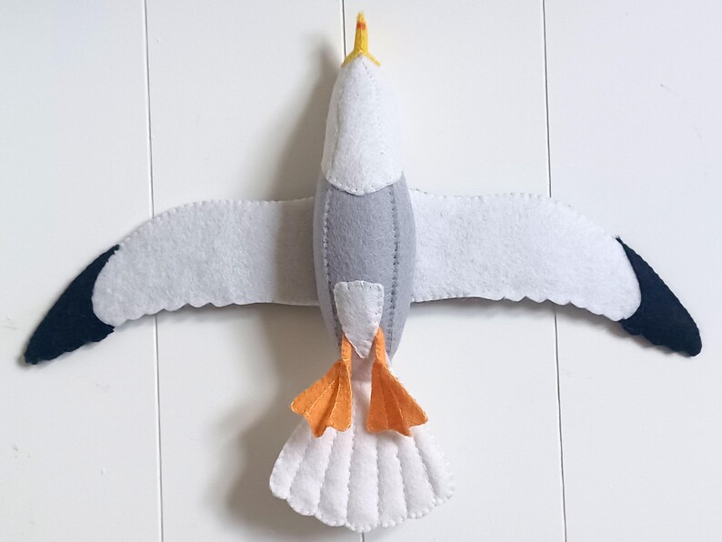 Herring Gull Pattern - PDF Hand Sewing Pattern - Automaton Craft ...