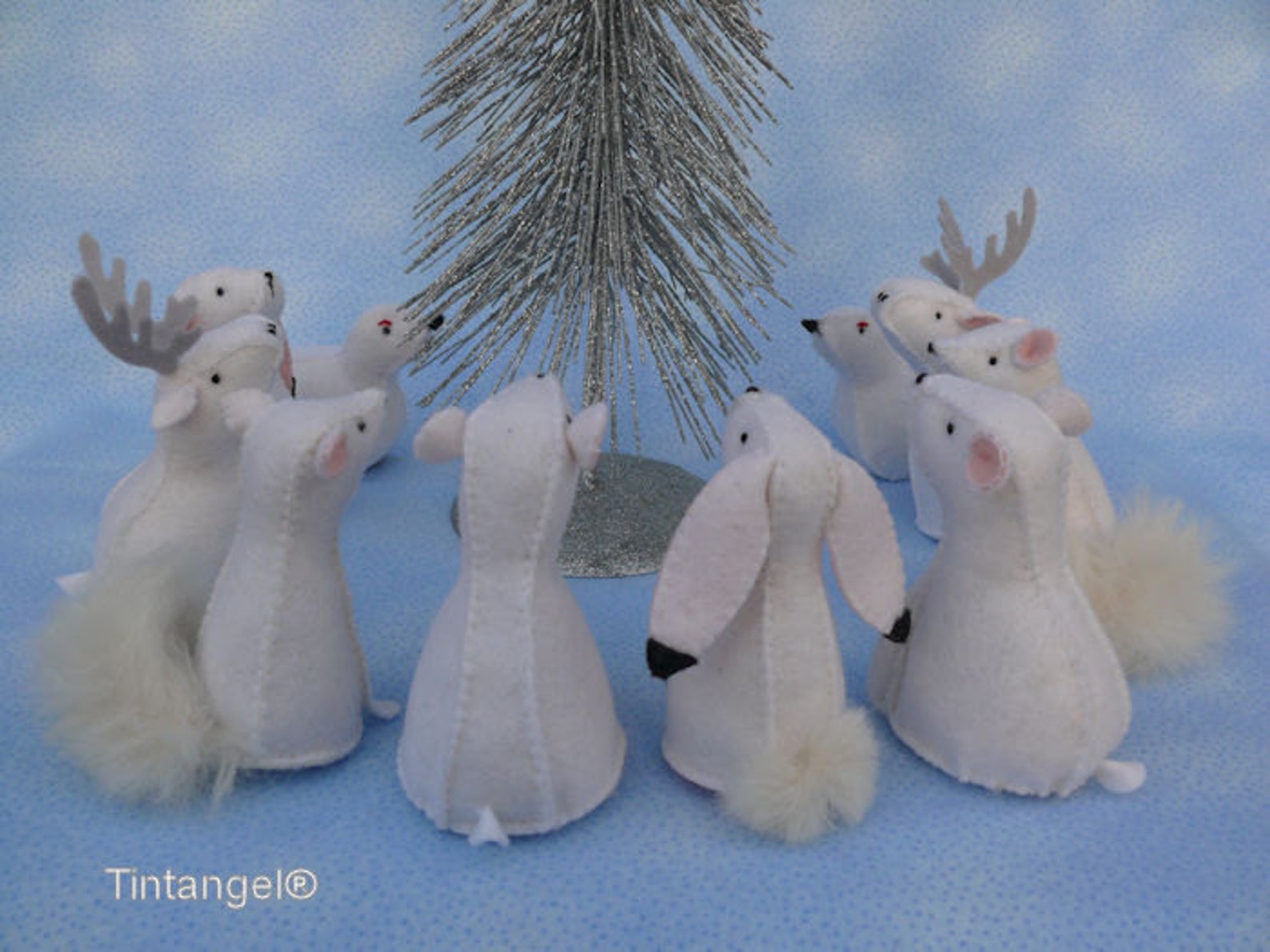 Winter Animals PDF Pattern Download - Etsy