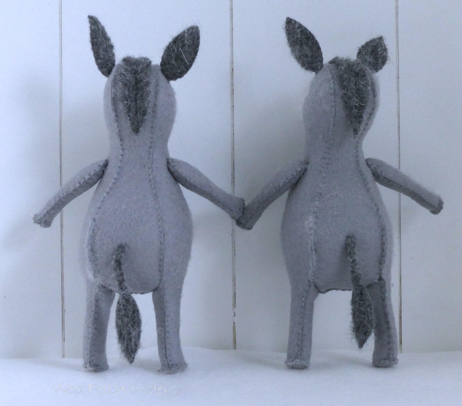 Dress to Impress - Donkey - PDF Felt Pattern - Instant Download - Etsy