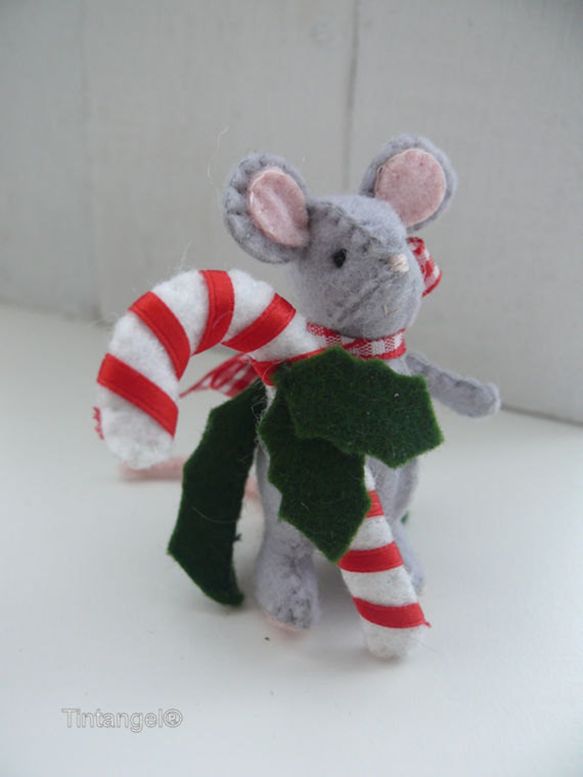 Little Christmas Candy Mice - PDF Hand Sewing Pattern - Christmas Decor ...