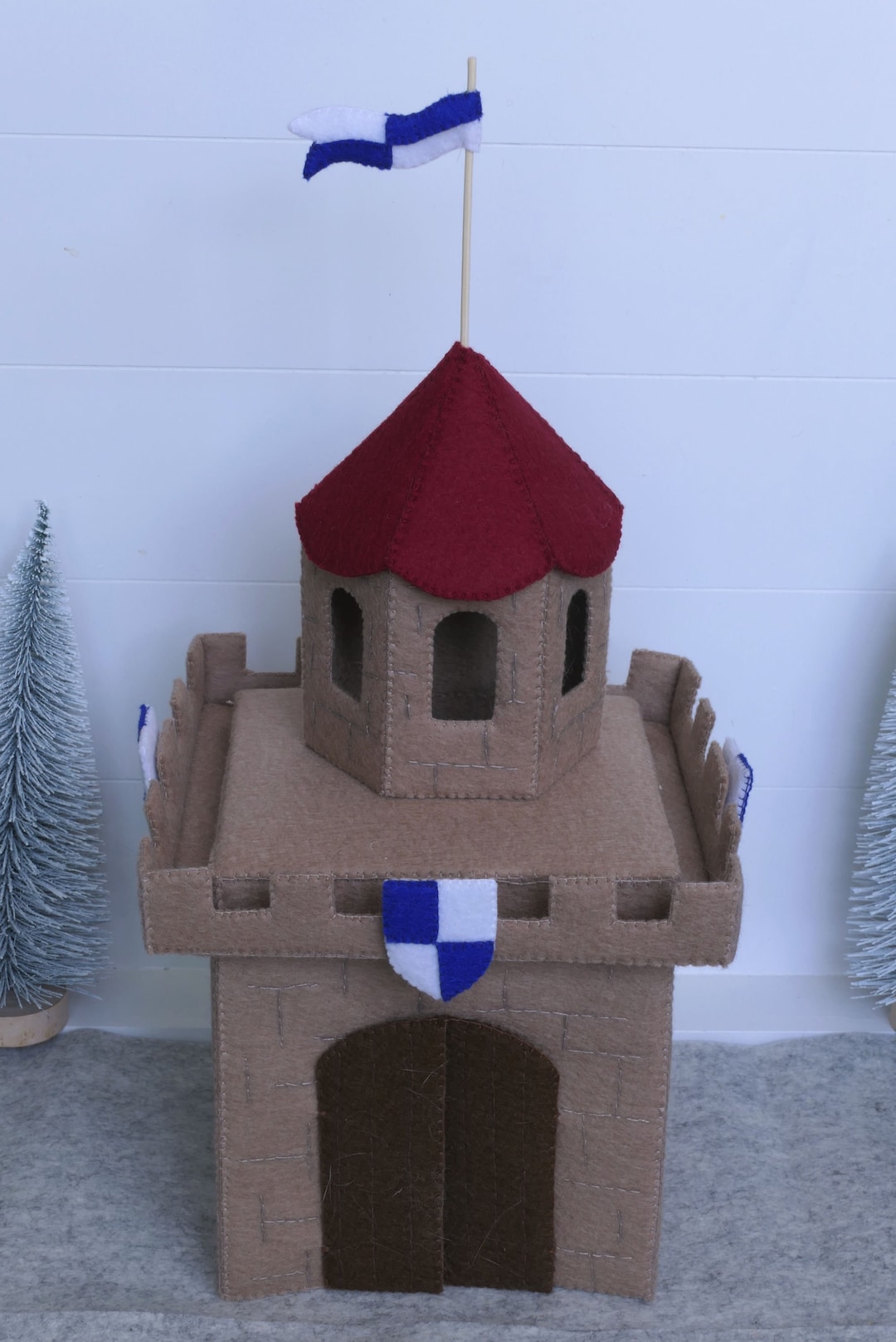 Castle- Castle Series - PDF Felt Pattern - Instant Download - Etsy