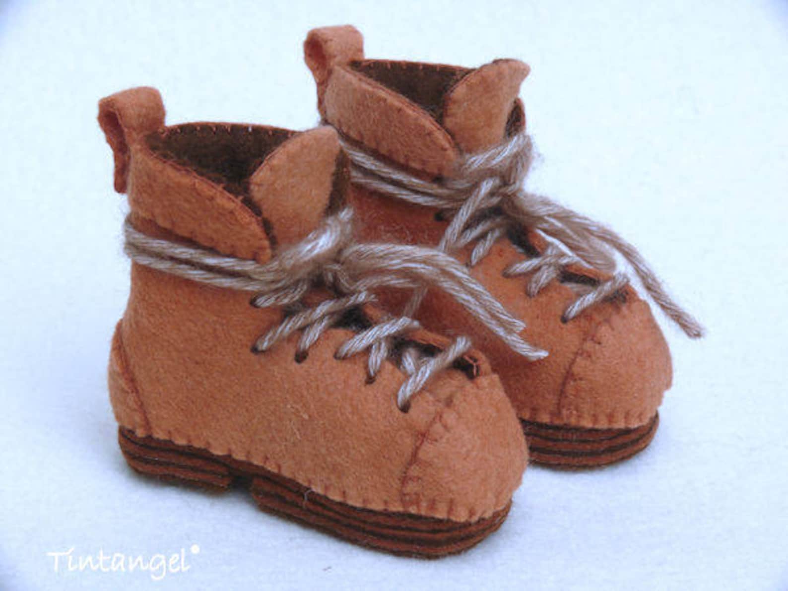 Walk in the Woods Hiking Shoes PDF Pattern Instant | Etsy