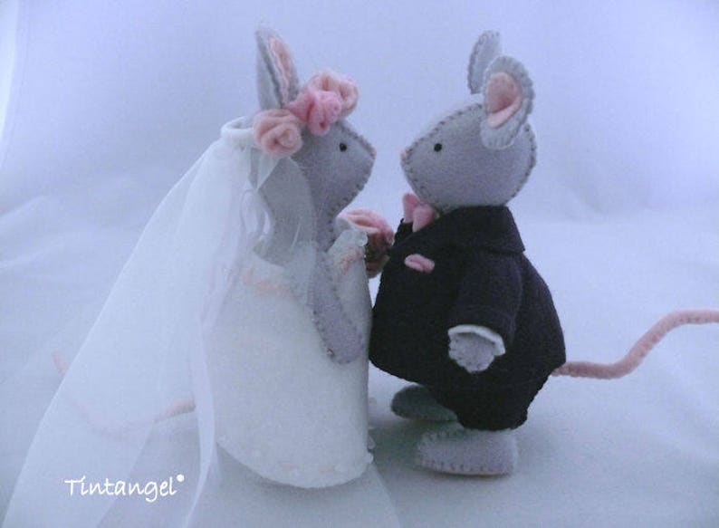 Toy Mouse Sewing Pattern - Dressed Animal - PDF Felt Project - Instant ...