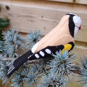 Goldfinch Pattern - PDF Sewing Pattern - Wool Felt Pattern - Instant ...