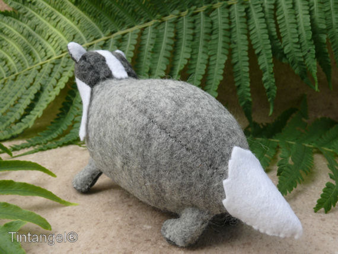 The Badger PDF Pattern Download | Etsy