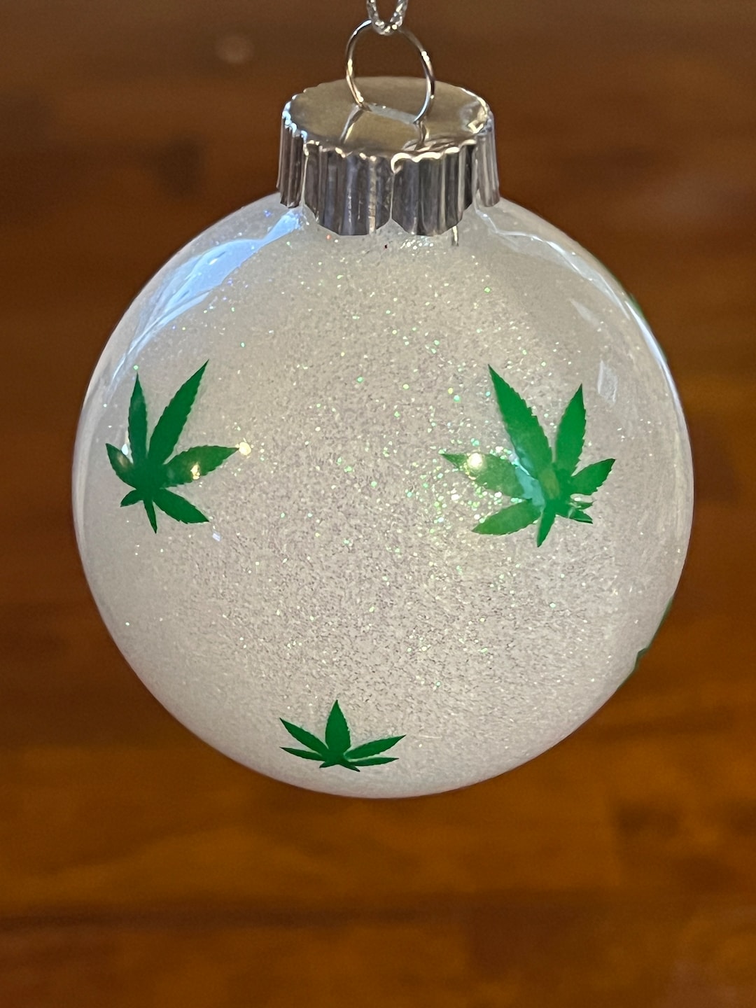 Zooted Glass Weed Ornament | Personalized Cannabis Christmas Ornament ...