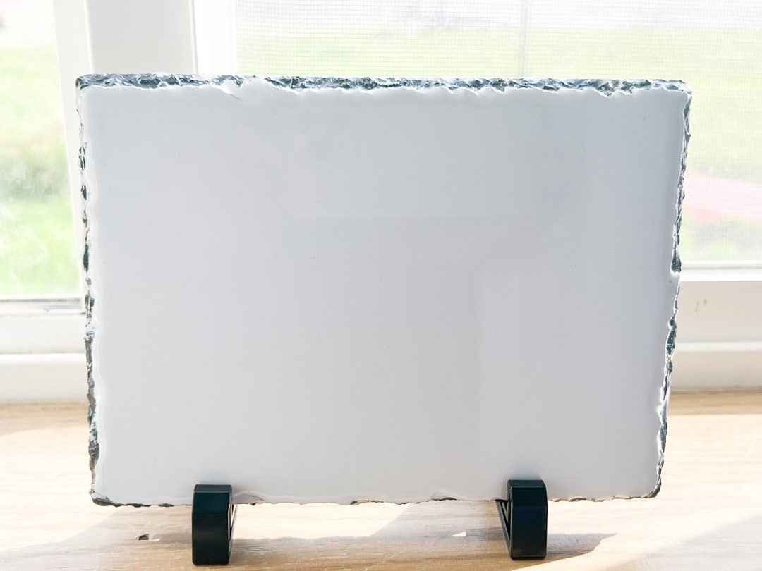 Sublimation Blank Rock Slate for Heat Press Transfer Photo, Image ...