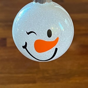 Snowman Christmas Ornaments | Snowwoman Christmas Ornament | Snowwoman ...