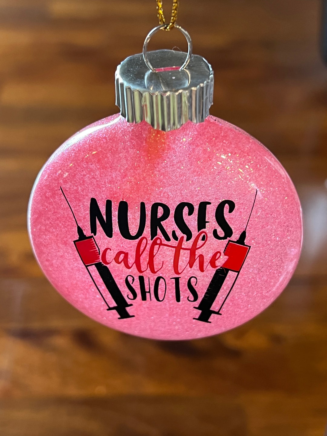 Nurses Call the Shots Ornament / Gift for Nurses / Christmas ...