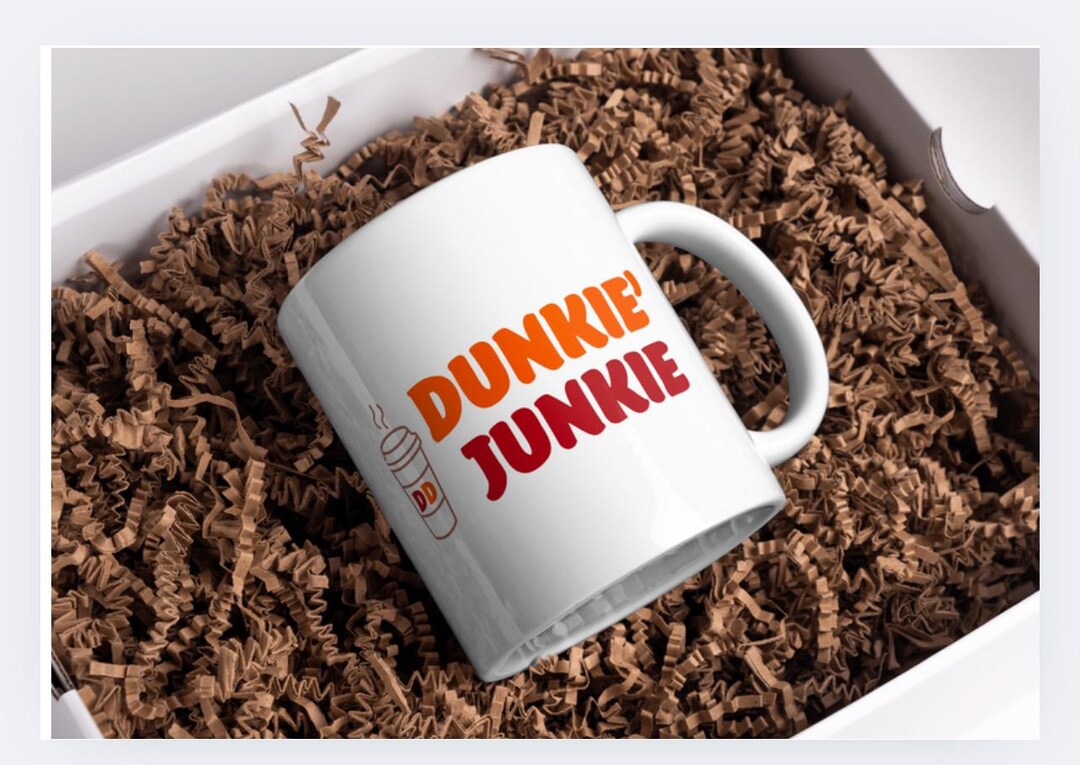 Dunkin Donuts Junkie Coffee Mug | 15oz Personalized Mug | Gift for ...