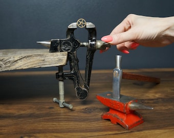 Vise, Tool Vise, Antique Tool, Jeweler's Vise, Vintage Vise, Workshop ...