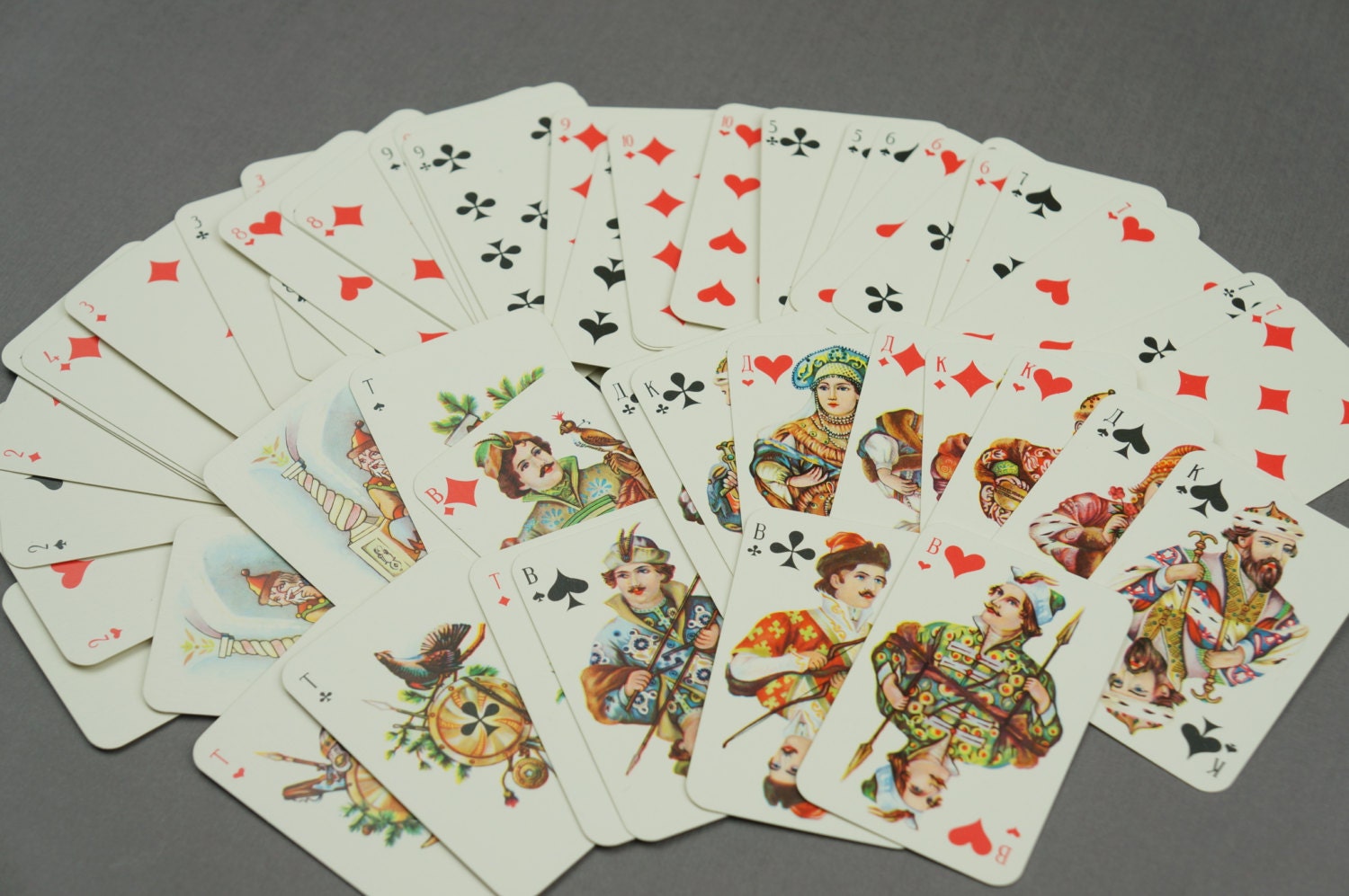 Playing Cards Cards Solitaire Playing Cards USSR Poker | Etsy