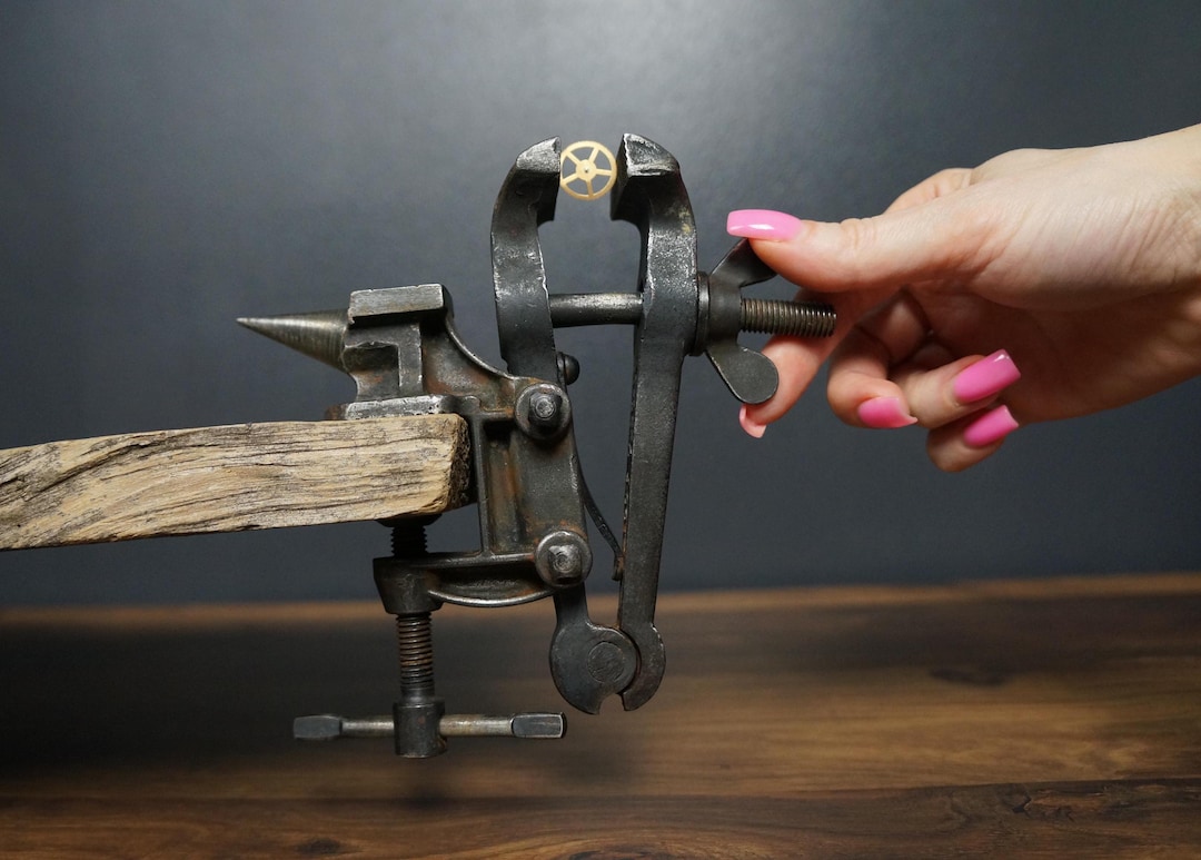 Vise, Tool Vise, Antique Tool, Jeweler's Vise, Vintage Vise, Workshop ...