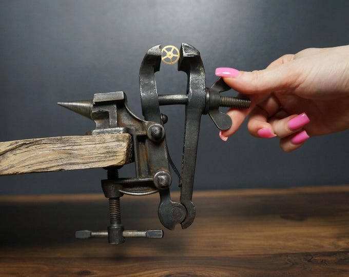 Vise, Tool Vise, Antique Tool, Jeweler's Vise, Vintage Vise, Workshop ...