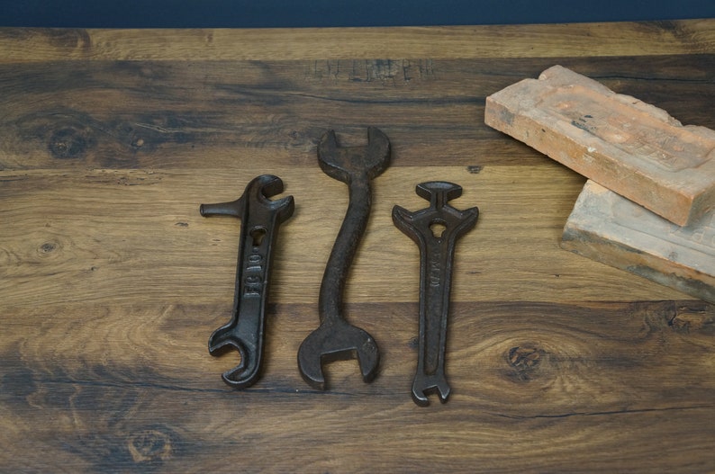Antique Steel Wrenches Set: Vintage USSR Hand Tools, 1910s - Etsy