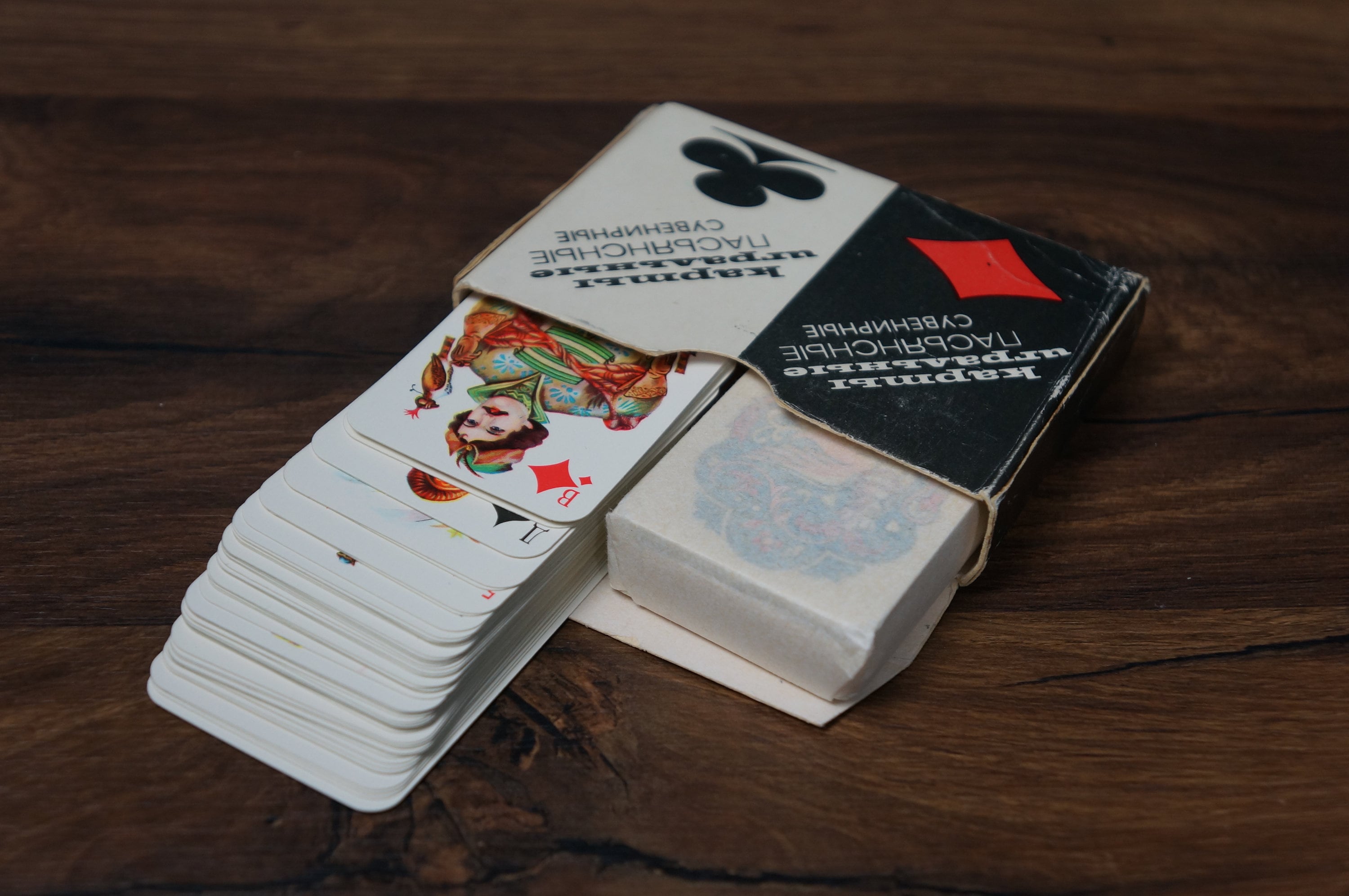 Playing Cards Cards Solitaire Playing Cards USSR Poker - Etsy