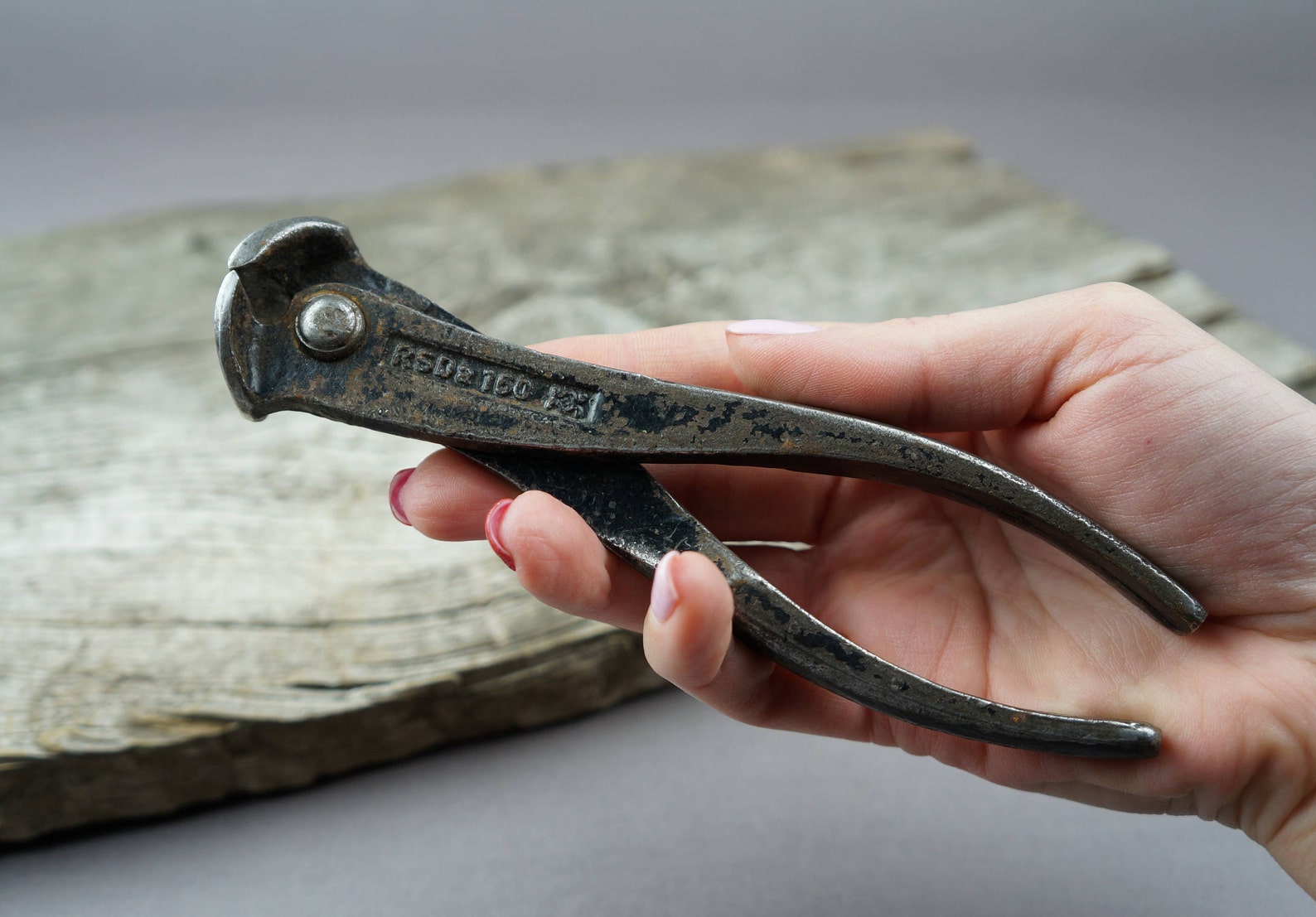 Cutter Cutter Wire Steel Cutter Antique Tool Vintage - Etsy