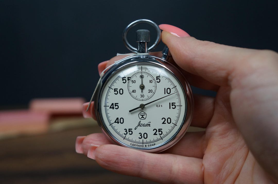 Stopwatch, Soviet Stopwatch, USSR Stopwatch, Stopwatch AGAT, Sports ...