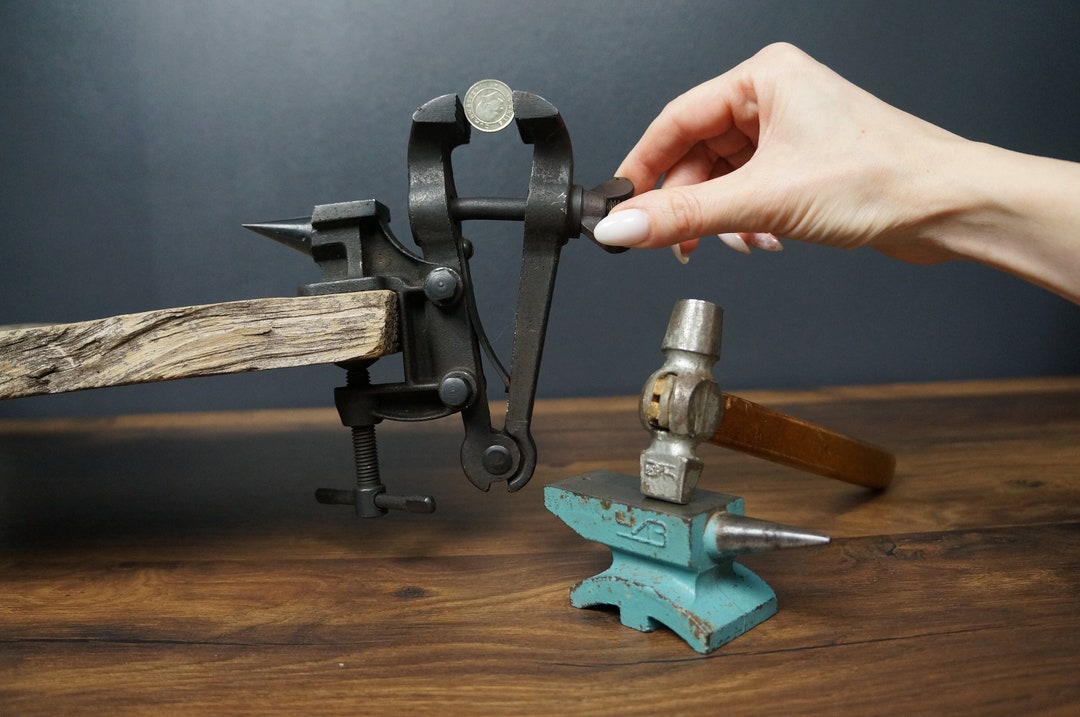 Vise, Tool Vise, Antique Tool, Jeweler's Vise, Vintage Vise, Workshop ...