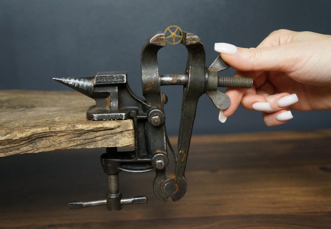 Vise, Tool Vise, Antique Tool, Jeweler's Vise, Vintage Vise, Workshop ...