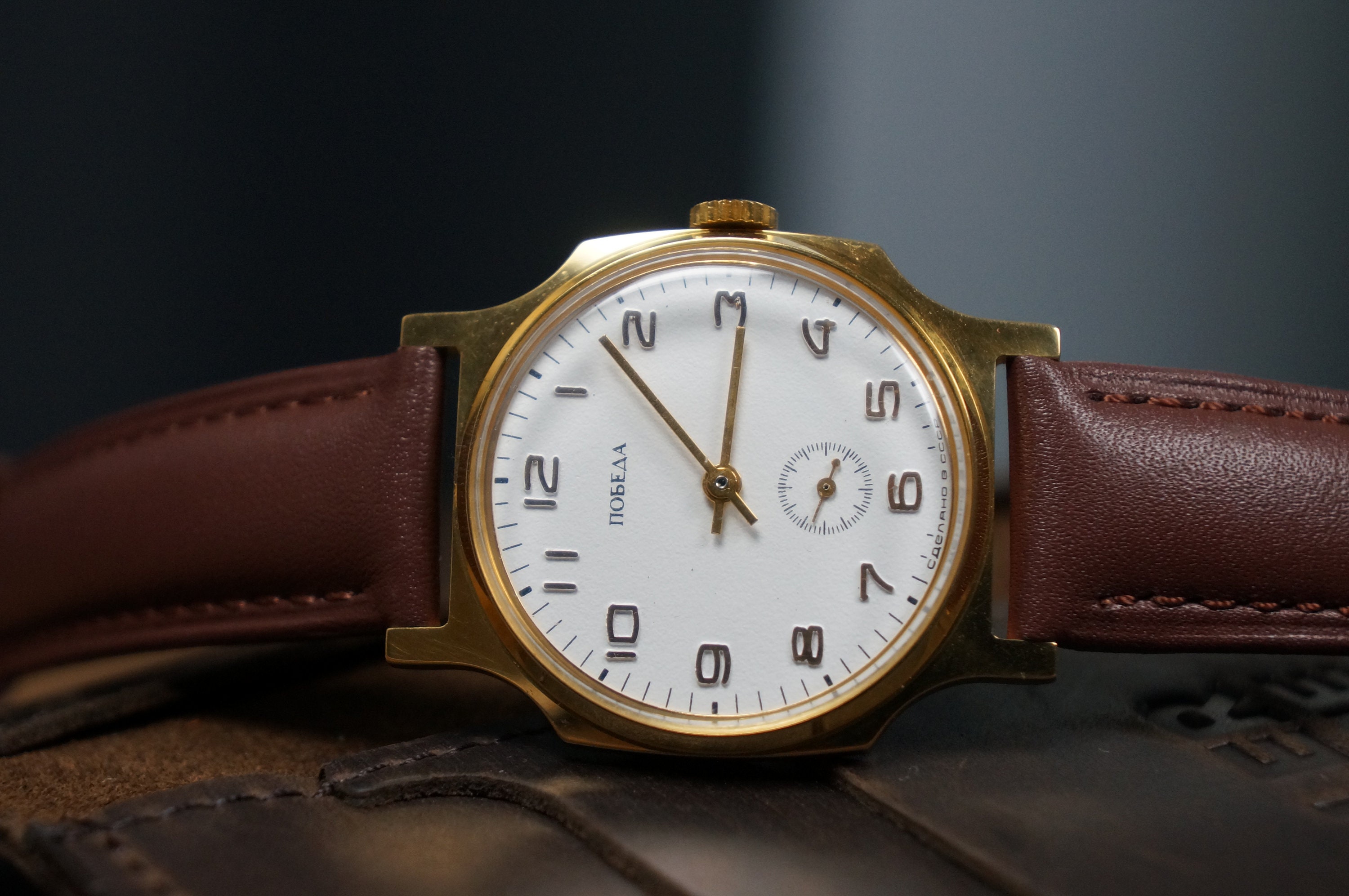 Soviet Vintage Watch Ussr Watch Wristwatch Pobeda Watch | Etsy