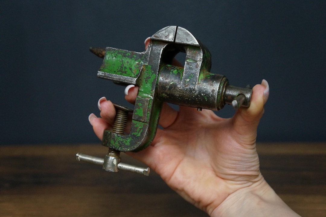 Vise, Tool Vise, Antique Tool, Jeweler's Vise, Vintage Vise, Workshop ...