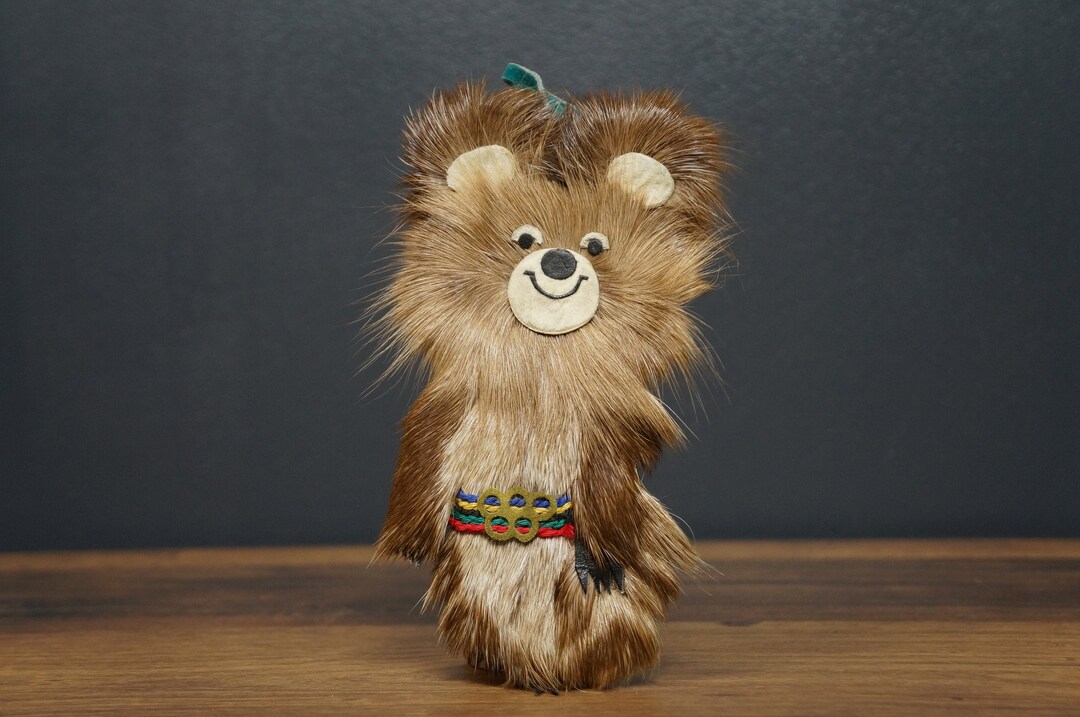 Vintage Olympic Mishka Bear, USSR 1980s Collectible Toy - Etsy