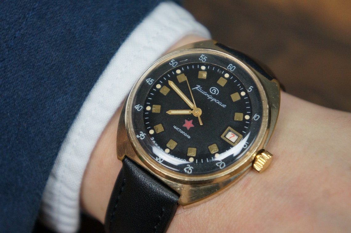 Ussr watch Soviet watch Retro watches Military watch | Etsy