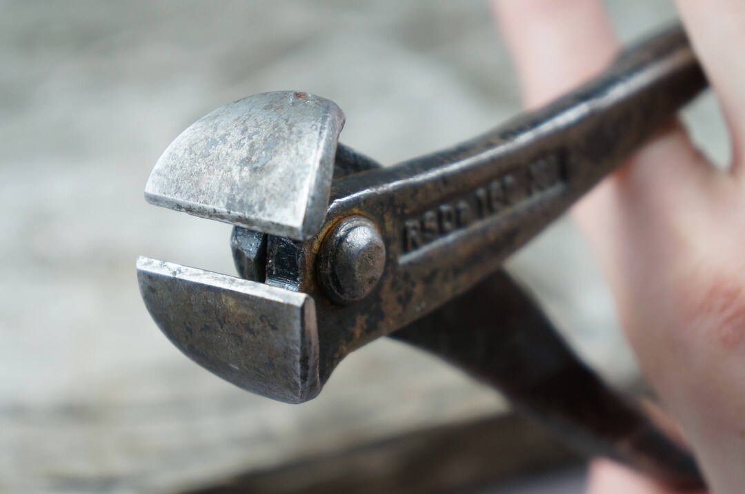 Cutter, Cutter Wire, Steel Cutter, Antique Tool, Vintage Workshop, Home ...