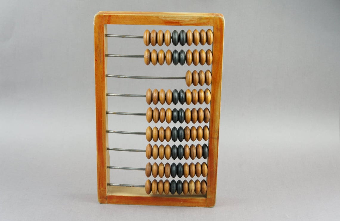 Educational Games Development Toy Vintage Calculator | Etsy