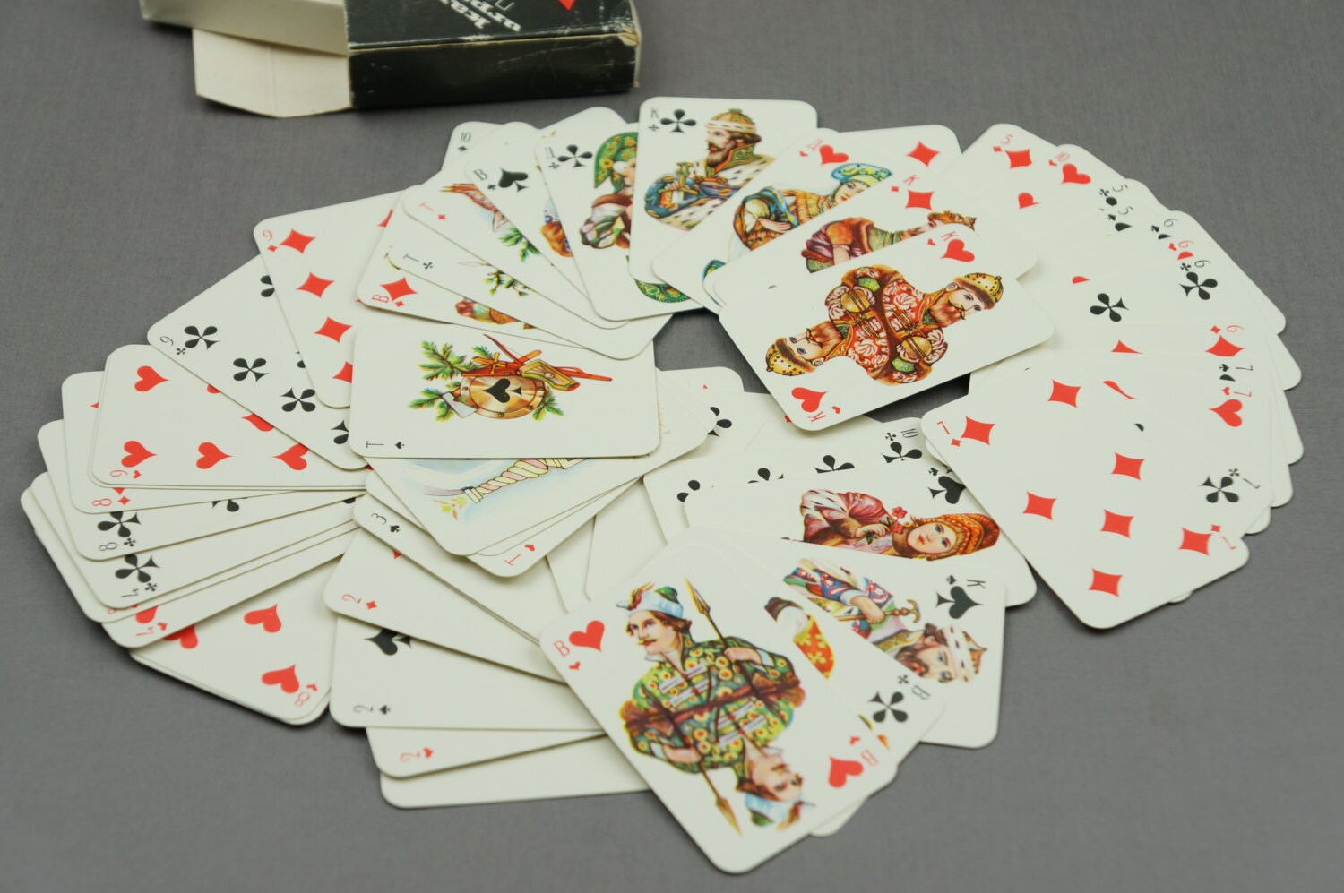 Playing Cards Cards Solitaire Playing Cards USSR Poker | Etsy