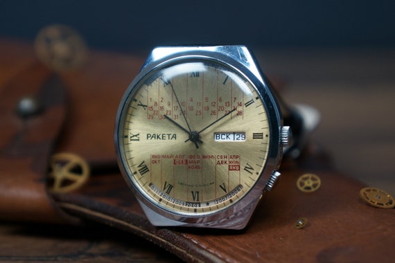 Raketa Watch Antique Watch Best Watch Buy Watch Fashion | Etsy